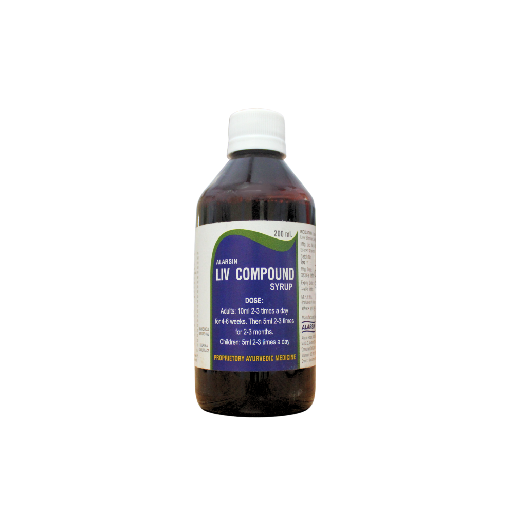 Shop Alarsin Liv Compound Syrup 200ml Online - Medizzo.com