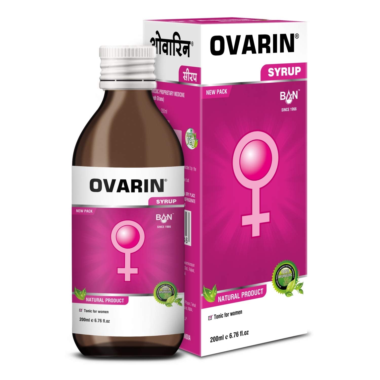 Shop Ovarin Syrup 200ml Online - Medizzo.com