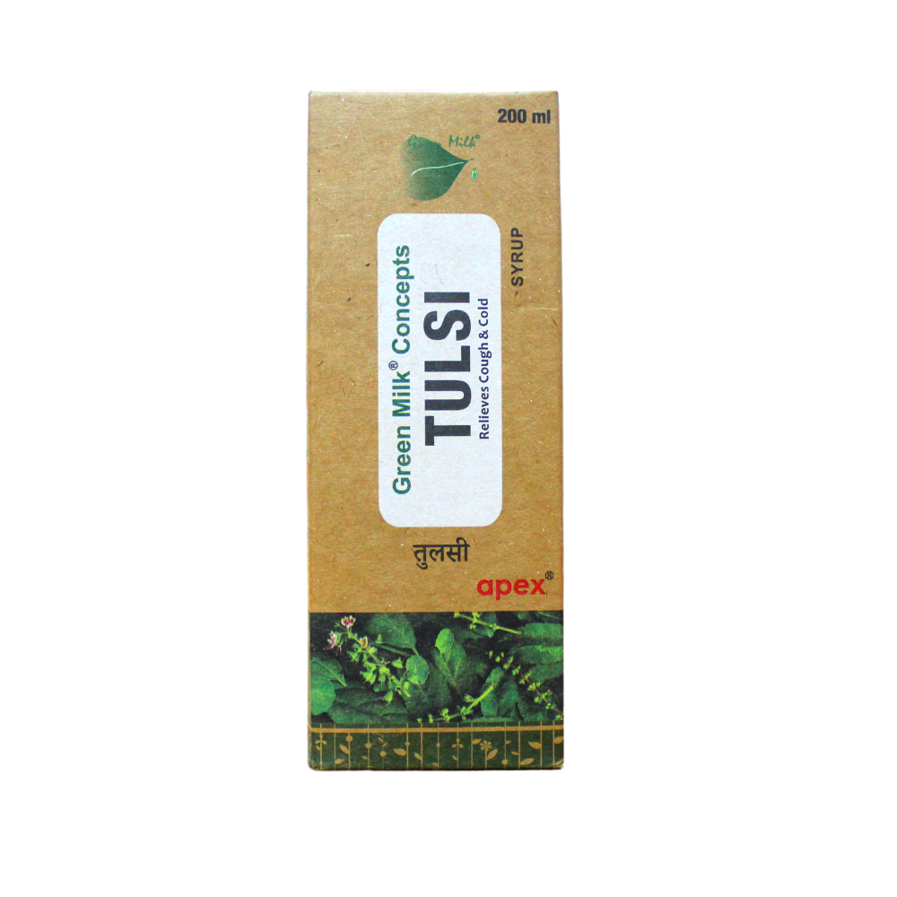 Shop Apex Tulsi Syrup 200ml Online - Medizzo.com